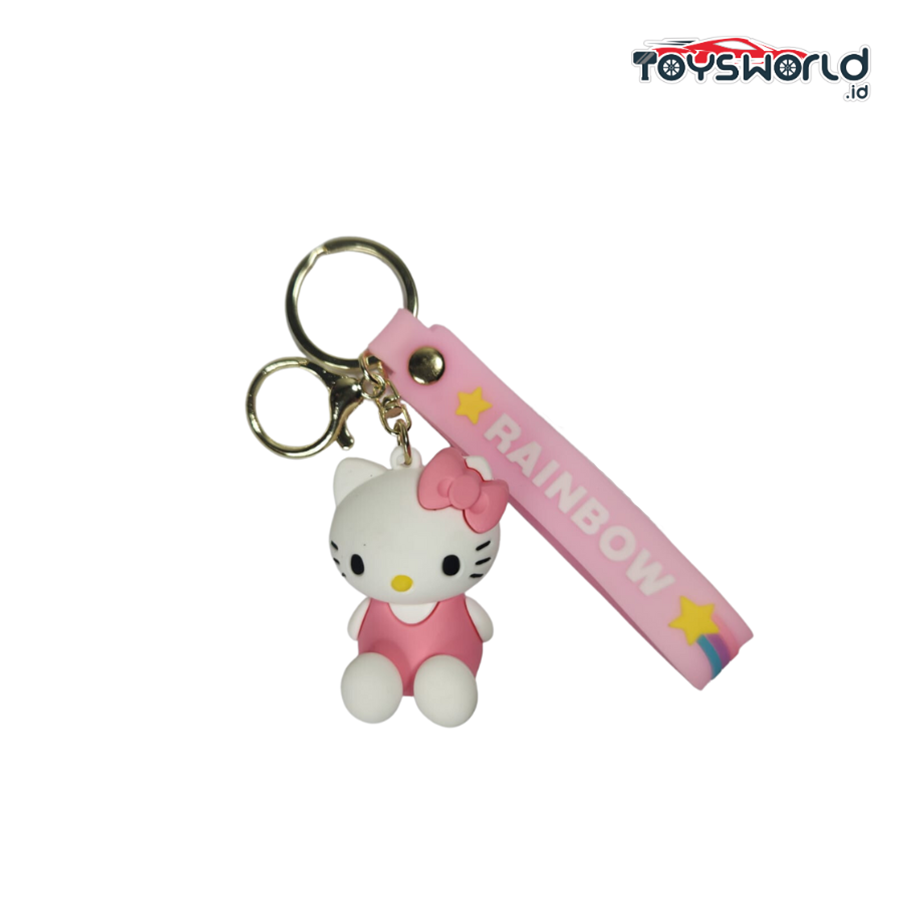Keychain Hello Kitty Pink – Toysworld.id
