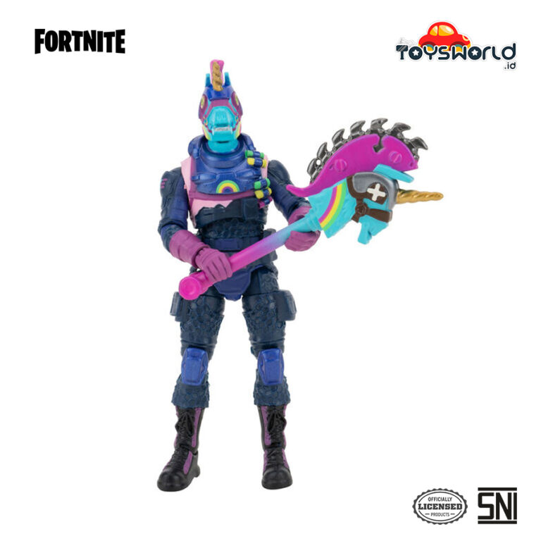 Fortnite 1 Figure Pack Solo Mode Core Figure Bash Rosse – Mainan Anak ...