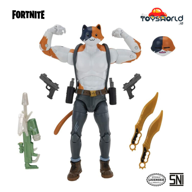 Fortnite 1 Figure Pack Legendary Series Overs Meowcles – Toysworld.id