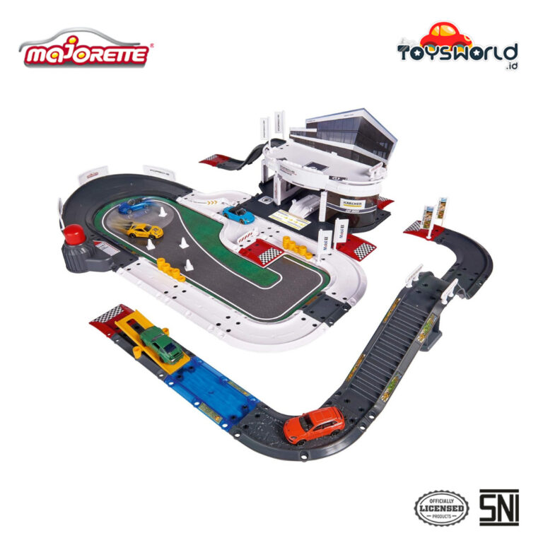 Majorette Porsche Experience Center Plus 5 Cars Set – Mainan Anak ...
